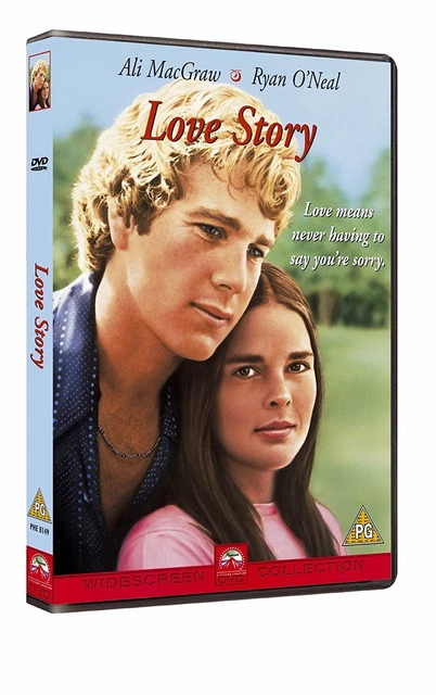 LOVE STORY (DVD) Ali MacGraw Ryan O'Neal Ray Milland John Marley Walker ...