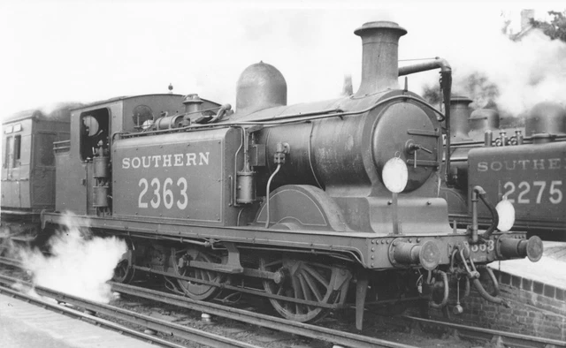 B/W PHOTOGRAPH SOUTHERN Railway Billington D3 Class 2363 At Lewes £2.99 ...