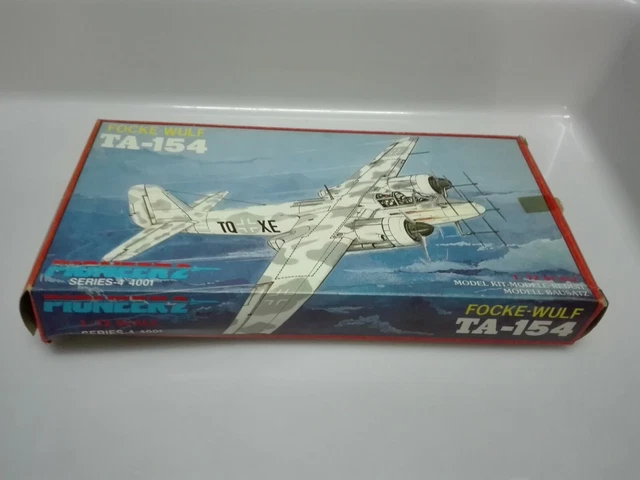 FOCKE-WULF TA-154 1/72 Scale Model Pioneer2 £22.68 - PicClick UK