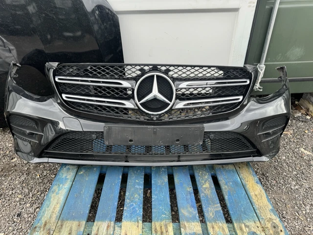 MERCEDES BENZ GLC Amg W253 X253 C253 2015-2018 Complete Front Bumper £ ...