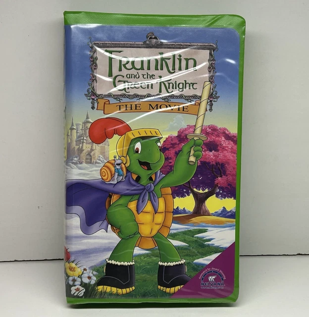 NICK JR FRANKLIN & Green Knight VHS Tape Nickelodeon Movie Clamshell ...
