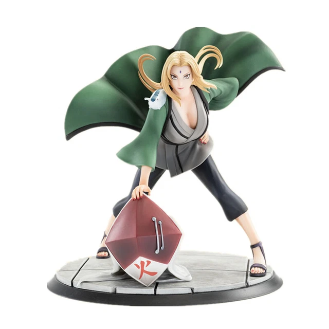 ANIME NARUTO TSUNADE Schlage auf den Boden Pvc Figur Modell Spielzeug ...
