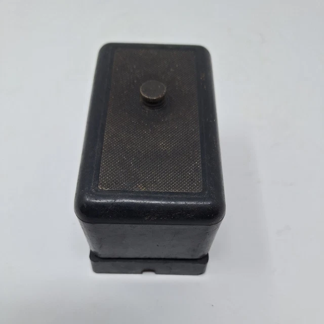 GPO BAKELITE INCOMING LINE BLOCK - GENUINE ORIGINAL VERY OLD (New Old ...