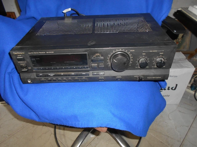 TECHNICS AMPLIFICATORE SA-GX100 AV Control Stereo Receiver (1990) hi fi ...