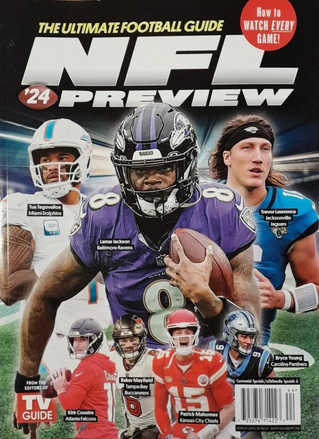 THE ULTIMATE FOOTBALL Guide, Nfl Preview Magazine Issue 44 New Brand ...