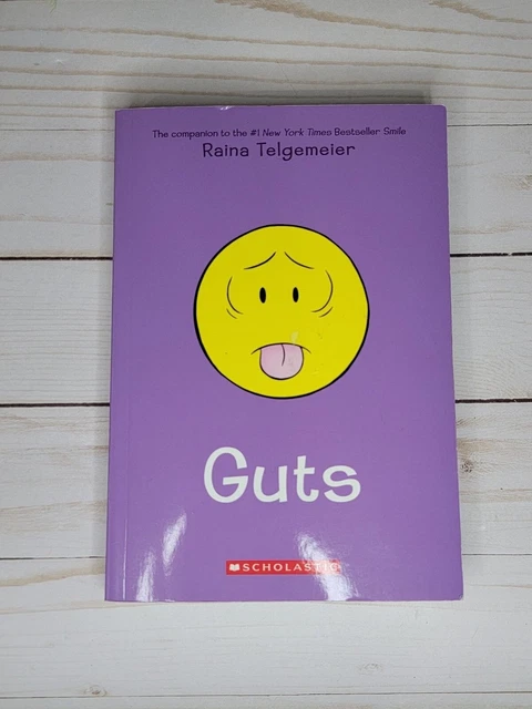 GUTS: A GRAPHIC Novel by Telgemeier, Raina $8.00 - PicClick