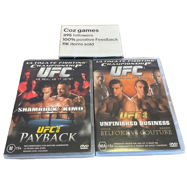 UFC 48 & 49 Ultimate Fighting Championship DVD’s Australian Releases ...