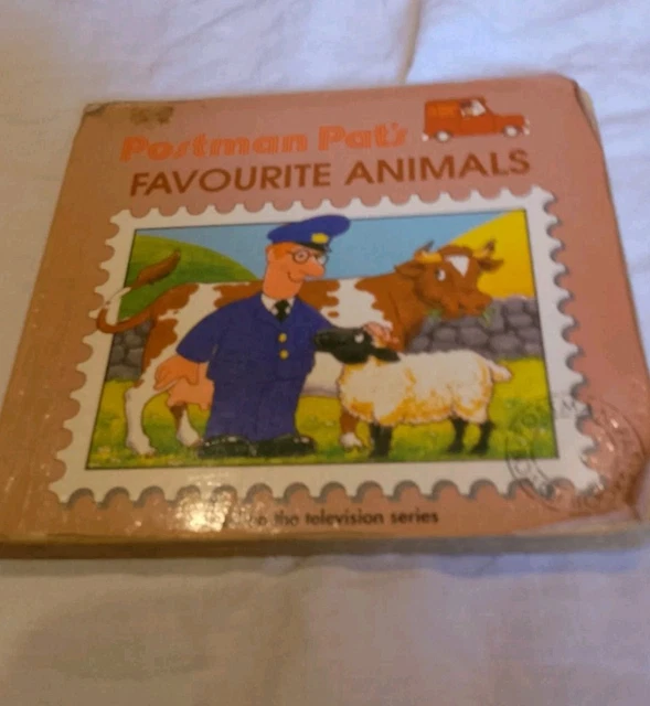 POSTMAN PAT'S FAVOURITE Animals Postman Pat Board Book, 1991 £2.24 ...