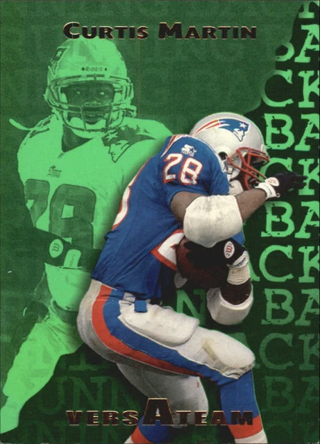 1996 SKYBOX IMPACT VersaTeam Nouvelle-Angleterre Patriots carte ...