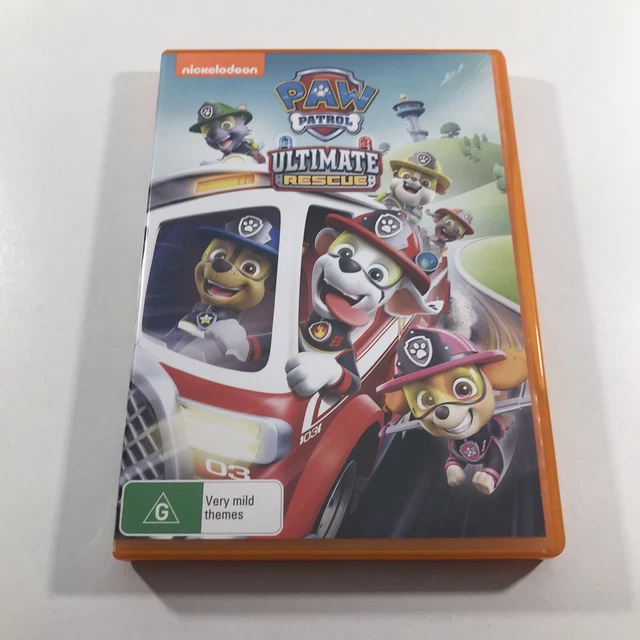 NICKELODEON PAW PATROL Ultimate Rescue DVD Region 4 PAL Animated Series ...