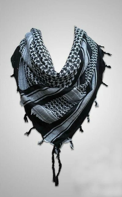 GENUINE COTTON PALESTINIAN Freedom Shemagh Scarf Keffiyeh Head Wrap ...
