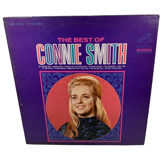 CONNIE SMITH~THE BEST Of Connie Smith~ RCA Victor LSP-3848 Stereo~Vinyl ...