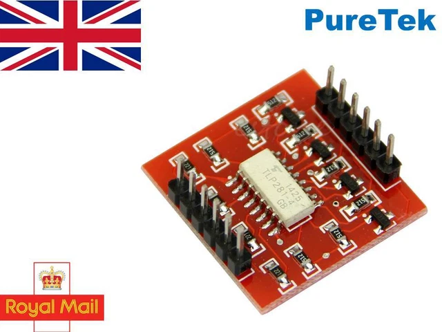 TLP281, OPTO-ISOLATORE BREAKOUT 4 canali per Arduino, optoisolatore ...