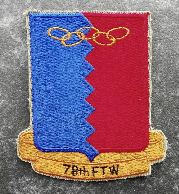 LARGE OLD USAF Patch 78th Flying Training Wing Webb AFB T-37 T-38 T-41 ...