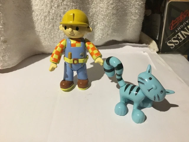BOB THE BUILDER & PILCHARD THE CAT ACTION TOYS/FIGURES - 2pcs EUR 1,13 ...