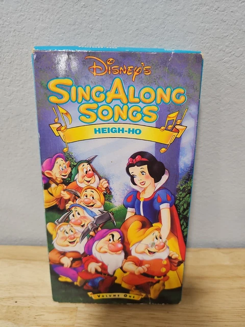 DISNEYS SING ALONG Songs - Snow White: Heigh-Ho (VHS, 1994) EUR 3,41 ...