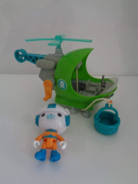 OCTONAUTS GUP H Helicopter & Captain Barnacles figure £25.00 - PicClick UK
