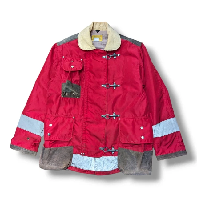 AVIREX RARE 80S Type B7 Fireman Clasp Jacket Mens Size M/L £94.99 ...