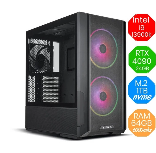 GAMING PC INTEL i9 13900k - RTX 4090 - M.2 1TB - Ram 64GB DDR5 ...