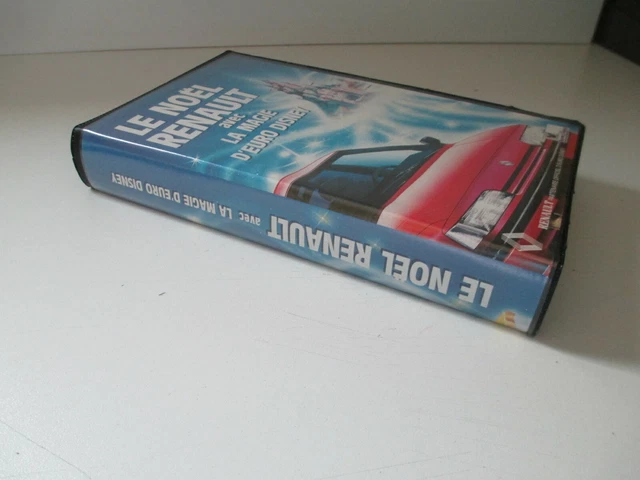 RARE CASSETTE VHS Le NOEL RENAULT avec la MAGIE EURO DISNEY PARIS 1990 ...