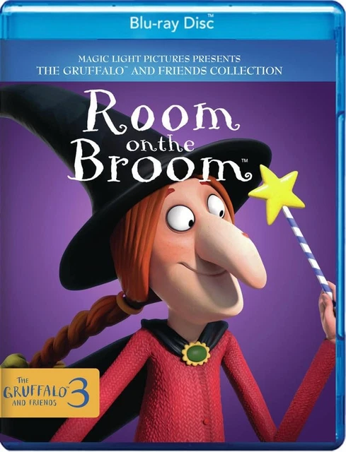 ROOM ON THE Broom (Blu-ray) Gillian Anderson Rob Brydon Martin Clunes ...