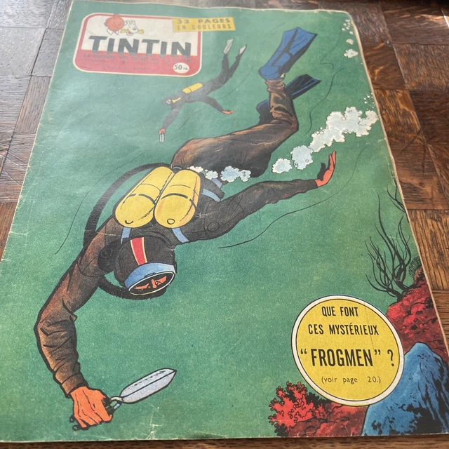 TIM E STRUPPI Tintin 484 1958 Tim carbone a bordo Dan Cooper Franquin EUR 1,50 - PicClick IT