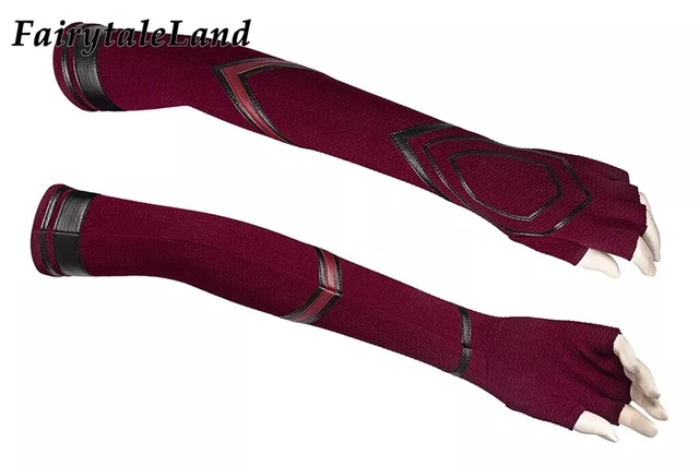 VISION SCARLET WITCH Wanda Cosplay Gloves Superheroine Clothing ...