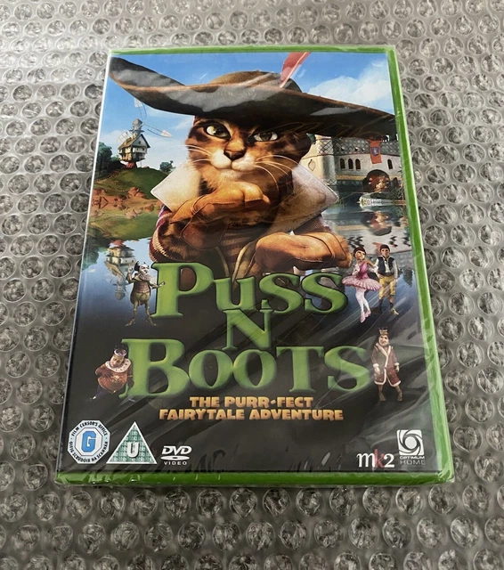 PUSS N BOOTS DVD | Brand New & Sealed | 2008 | Region 2 | Free Shipping ...