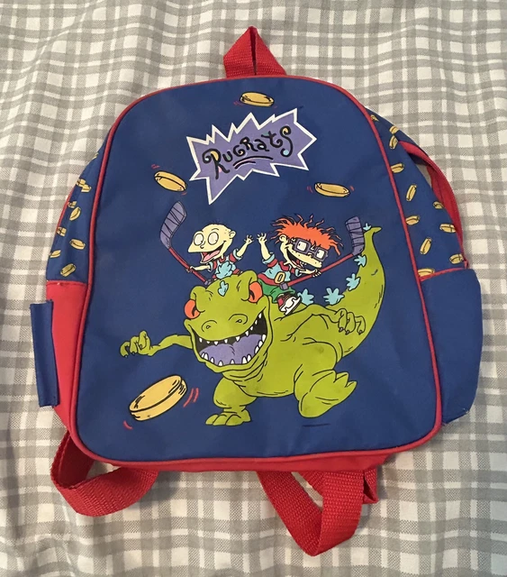 NICKELODEON RUGRATS VINTAGE 1997 Viacom Kids Backpack Bag $10.00 - PicClick