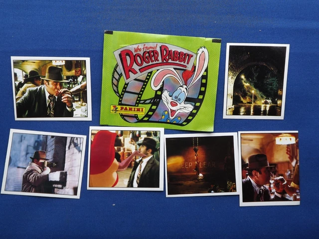 PANINI WHO FRAMED Roger Rabbit 1988 One Opened Packet £2.00 - PicClick UK