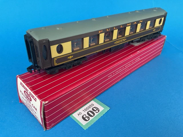 HORNBY DUBLO 4036 Pullman Car 2nd Class, Car No 74, 2/3 Rail, NMC ...