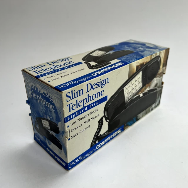 VINTAGE CONAIRPHONE SLIM design telephone £7.99 - PicClick UK