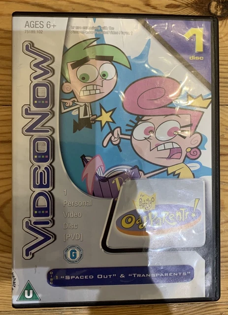 THE FAIRLY ODD Parents - Totally Spaced Out AND Transparents [DVD] RARE ...