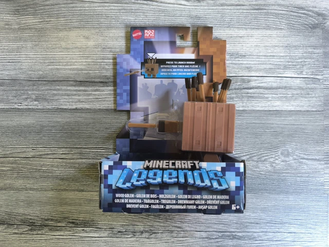FIGURINE MINECRAFT LEGENDS Wood Golem De Bois - Mattel - Neuf EUR 14,99 ...