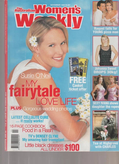 THE AUSTRALIAN WOMEN'S Weekly Magazine November 1998 | Susie O'Neil $10 ...