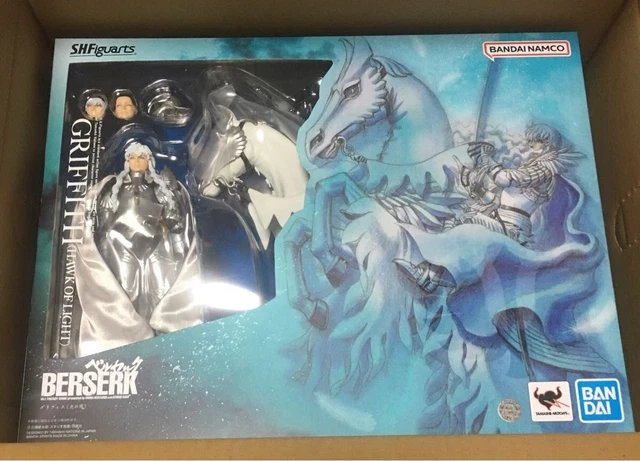 S.H.FIGUARTS BERSERK GRIFFITH (Hawk Of Light) Figurine D'Action 155Mm ...