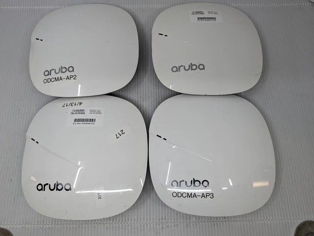 LOT OF 4 ARUBA AP-305 JX946A Wireless Access Point APIN0305 $79.95 ...