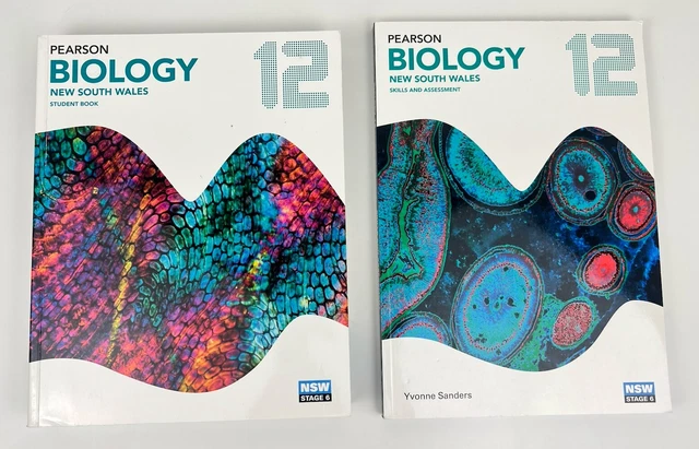 PEARSON BIOLOGY 12 NSW Student & Skills Assessment Book Bundle $59.99 ...