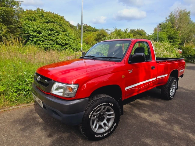 2002 TOYOTA HILUX 250 EX Pick Up 4WD 102Bhp PICK UP Diesel Manual £ ...