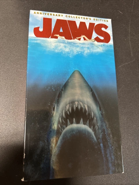 JAWS : 2 VHS Tape Set - Anniversary Collectors Edition , Pre-Owned VHS £10.49 - PicClick UK