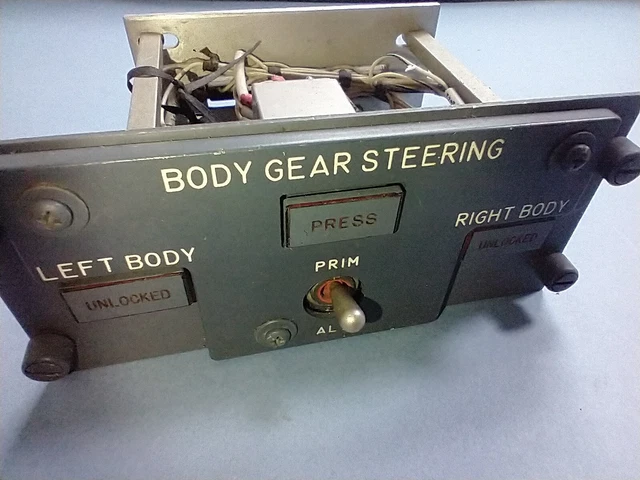 BOEING 747 FLIGHT deck Switch Panel £65.00 - PicClick UK