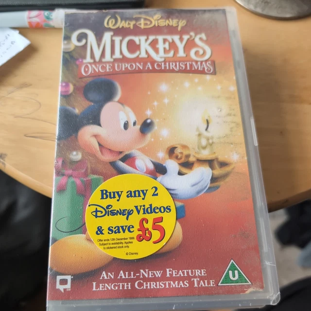 MICKEY'S ONCE UPON A Christmas (VHS, 2005) £8.38 - PicClick UK