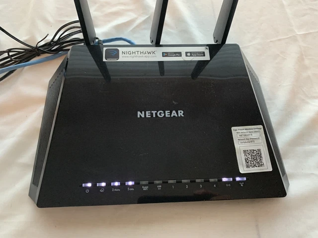 NETGEAR NIGHTHAWK AC2600 router WiFi intelligente R7450 EUR 39,49 ...