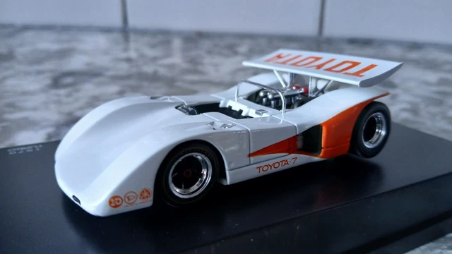 TOYOTA -7 TURBO 1970 Shihomi Hosoya 1/43rd scale Japanese diecast Can ...