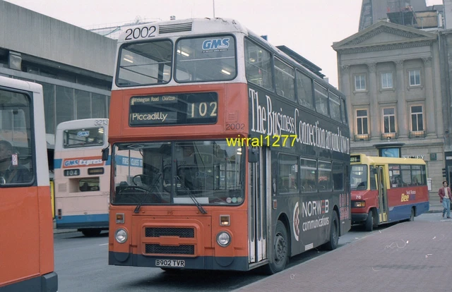 ORIGINAL BUS PHOTOGRAPHIC negative GM Buses South Dominator B902TVR £3. ...