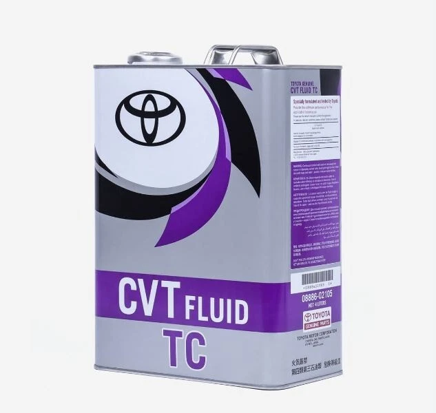 OEM GENUINE TOYOTA Super CVT TC Transmission Fluid 4 Liters 08886-02105 ...
