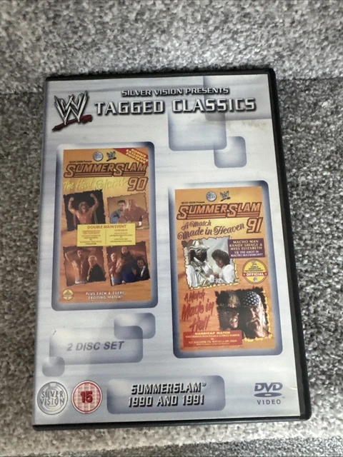 WWF WWE TAGGED Classics DVD Summerslam 90 And 91 £18.39 - PicClick UK