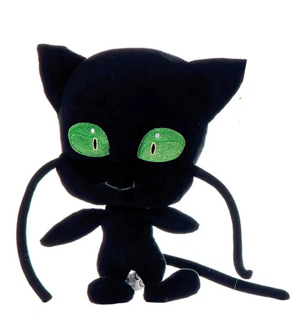 MIRACULOUS KWAMIS PLUSH Soft Toy Movie Plagg Tikki Cat Noir UK Licensed ...