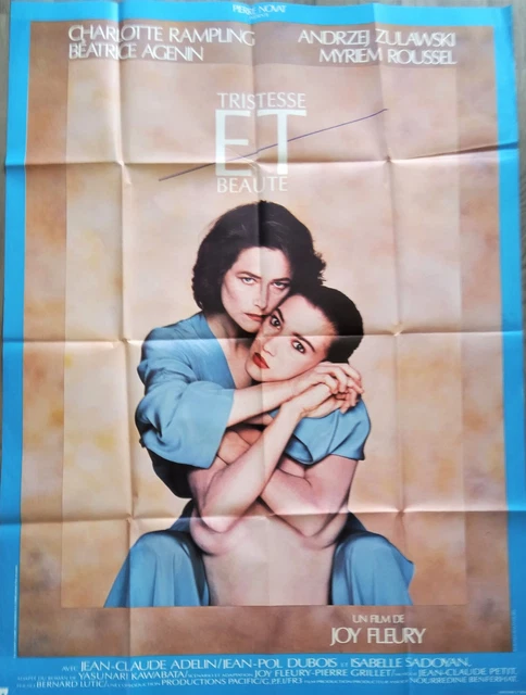 TRISTESSE ET BEAUTE/CHARLOTTE Rampling/Myriem Roussel/Affiche Originale ...
