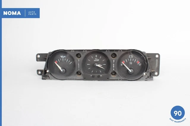 97-02 JAGUAR XK8 XKR X100 Dashboard Oil Pressure Battery Clock Gauge ...